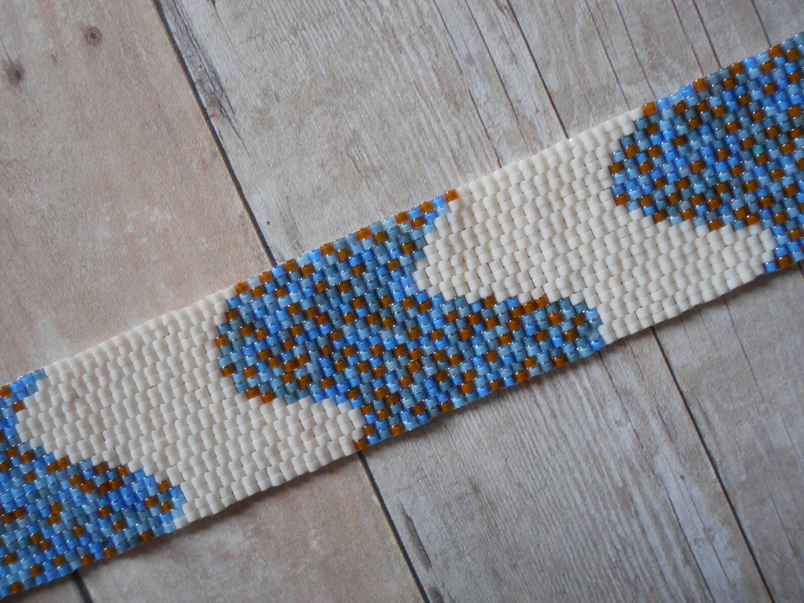 PATTERN: 2-drop Even Count Peyote Stitch Ripples Narrow | Etsy