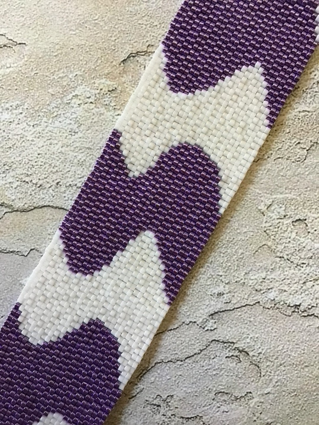 PATTERN: 2-drop Even Count Peyote Stitch, Ripples, 2 Colors, Suitable ...