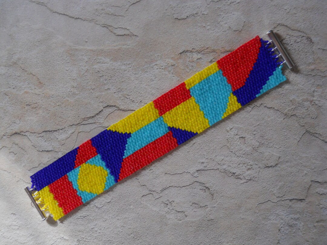 PATTERN: 2-drop Even Count Peyote Stitch Bracelet, - Etsy