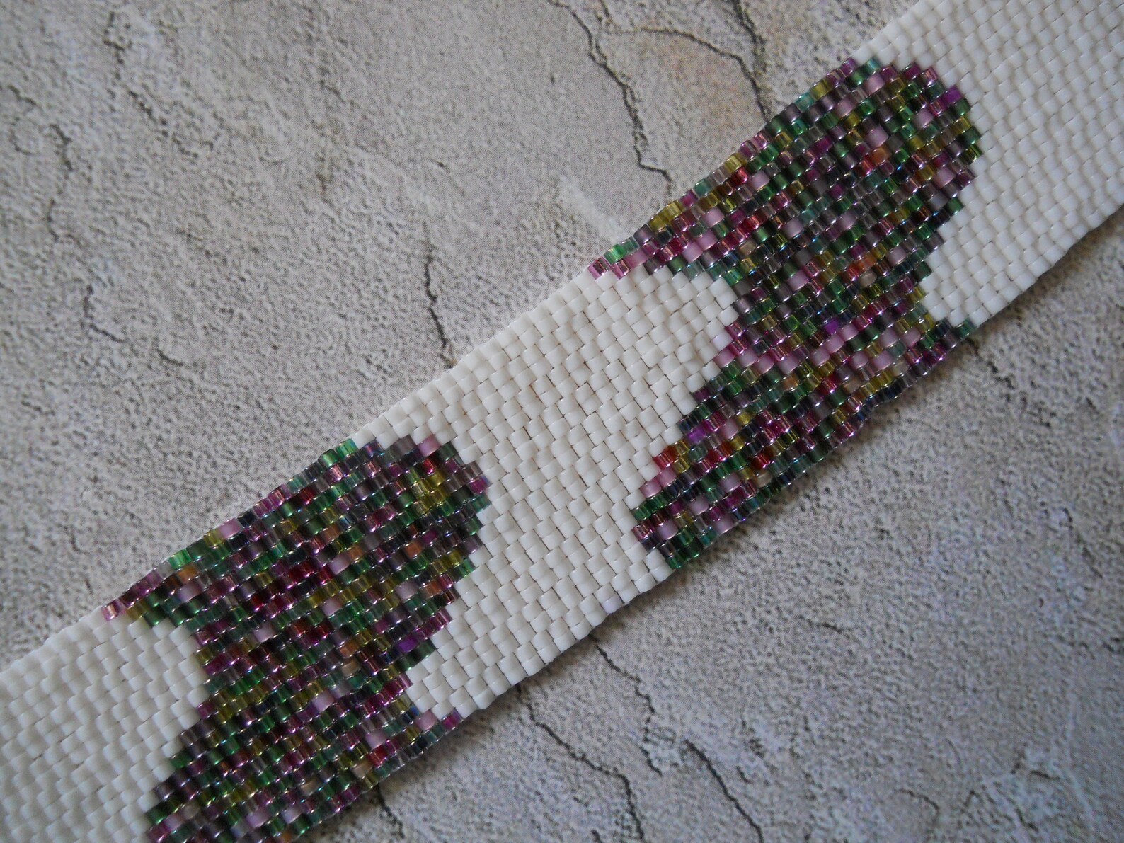 PATTERN: 2-drop Even Count Peyote Stitch Ripples Narrow | Etsy