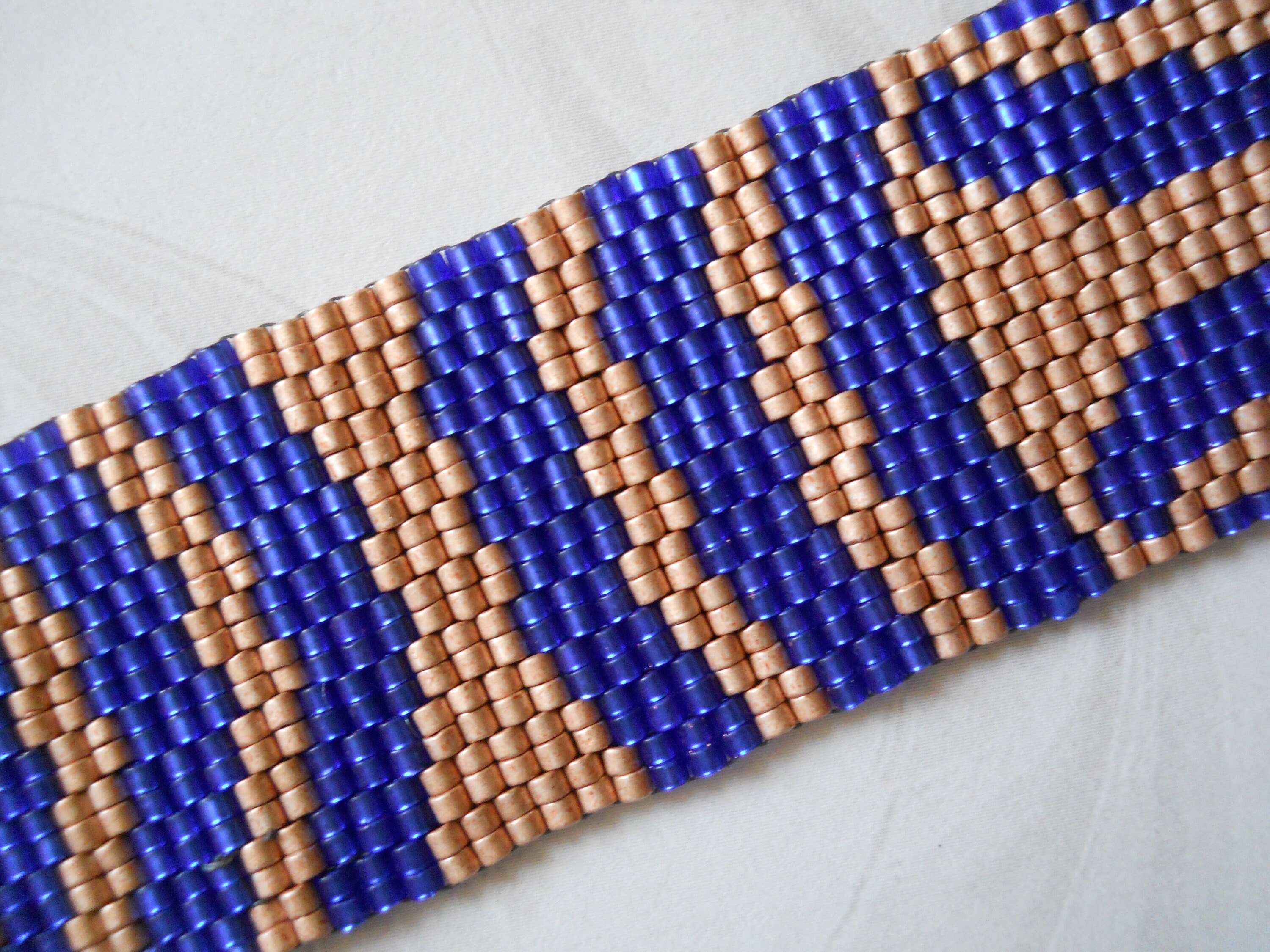 PATTERN: 2-Drop Even Count Peyote Stitch Bracelet | Etsy