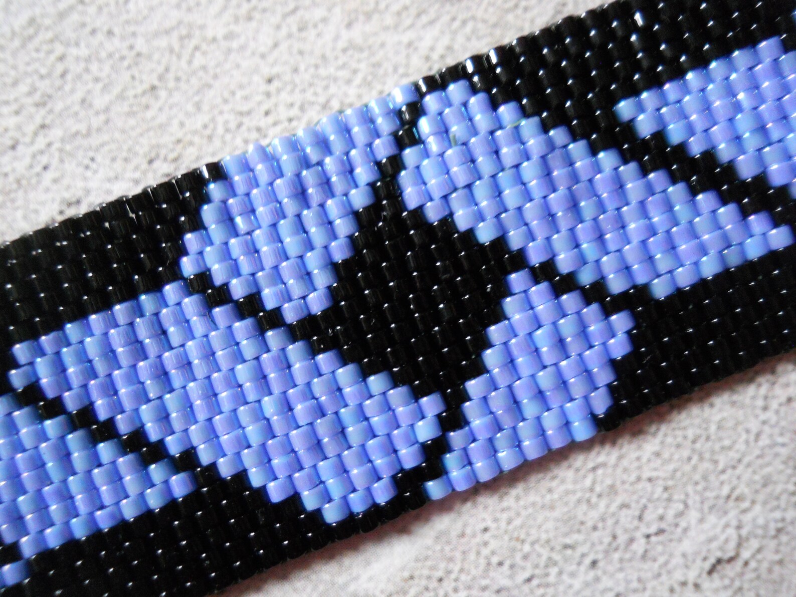PATTERN: 2-drop Even Count Peyote Stitch Bracelet, "entwined Ribbons ...