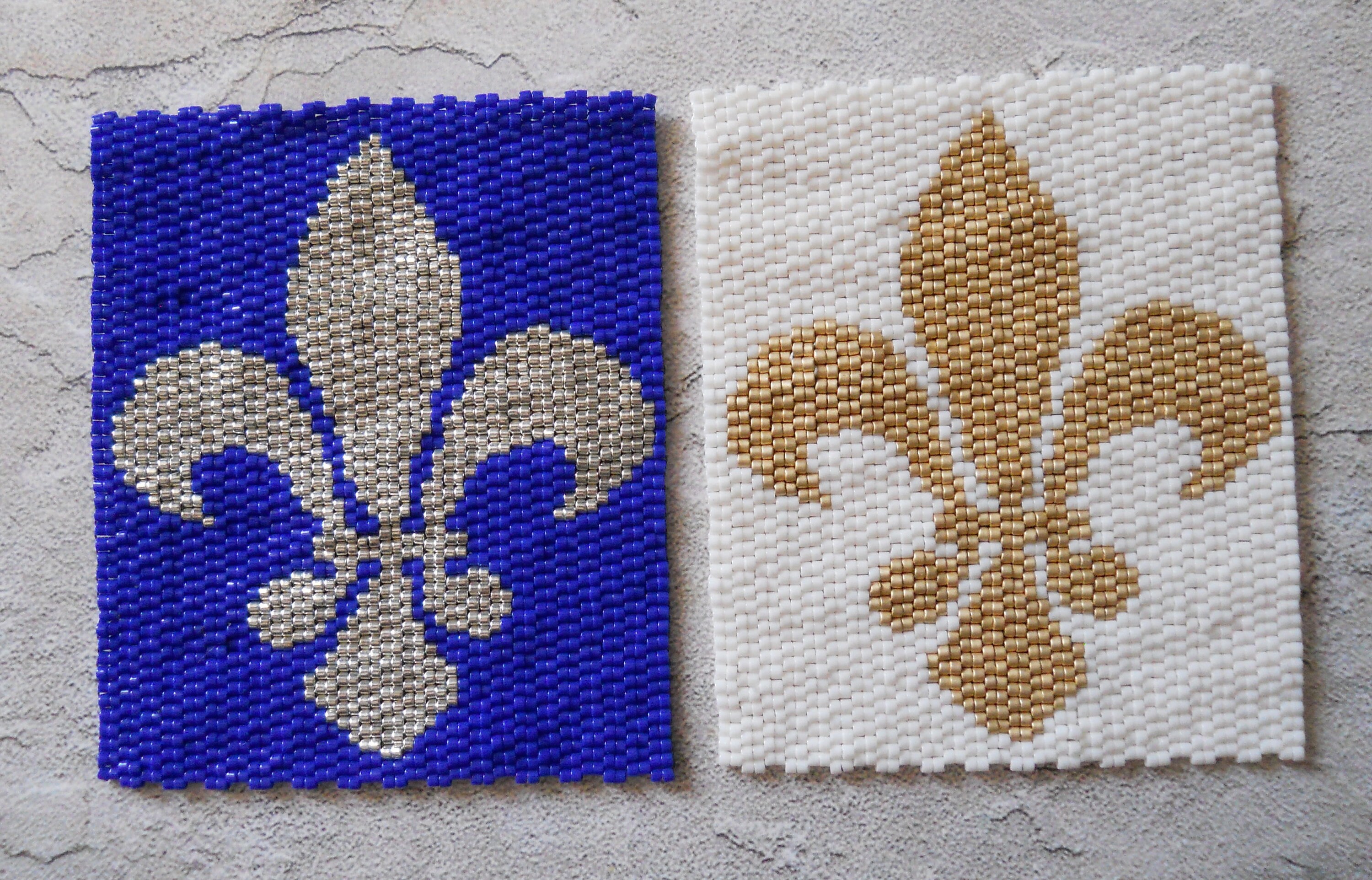 PATTERN: 2-drop Even Count Peyote Stitch Mini-tapestry - Etsy