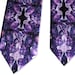 Amethyst Crystal Tie. Amethyst Geode, Mens Necktie. February Birthstone ...