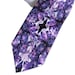 Amethyst Crystal Tie. Amethyst Geode, Mens Necktie. February Birthstone ...