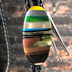 Surfite Bolo Tie, Upcycled California Surfboard Western Tie. West Coast ...