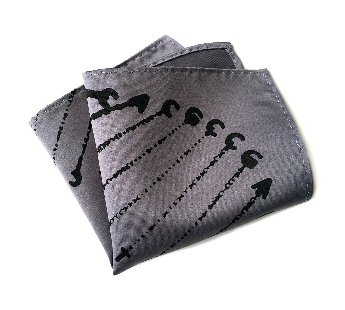 DNA Pocket Square. Double Helix Men's Screenprinted | Etsy