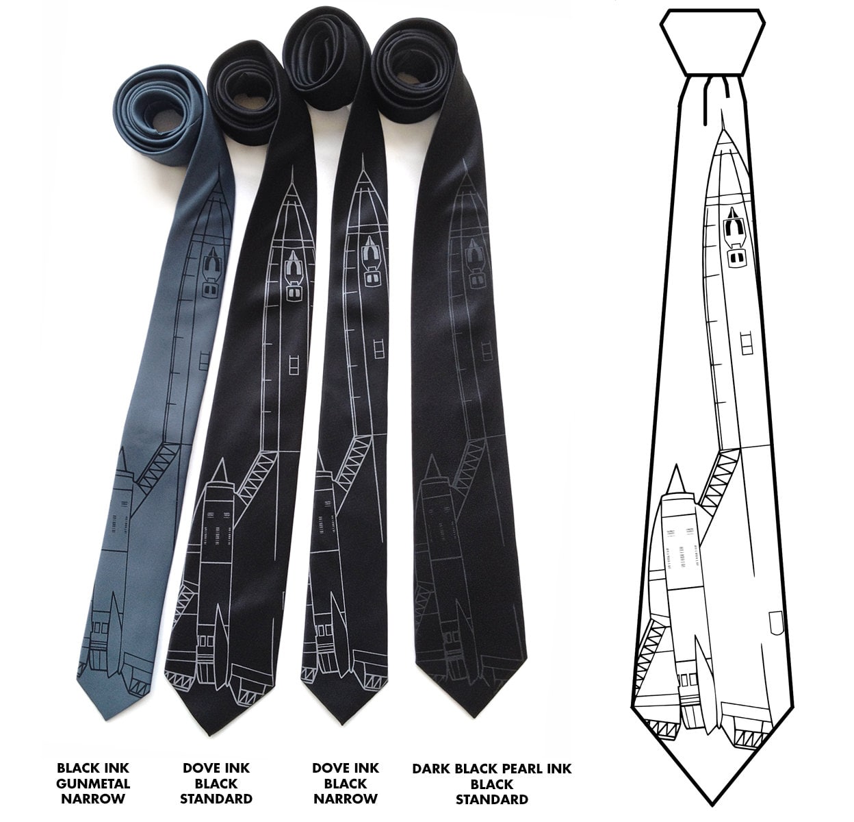 SR-71 Tie. Lockheed Blackbird, Stealth, Airplane, Strategic ...