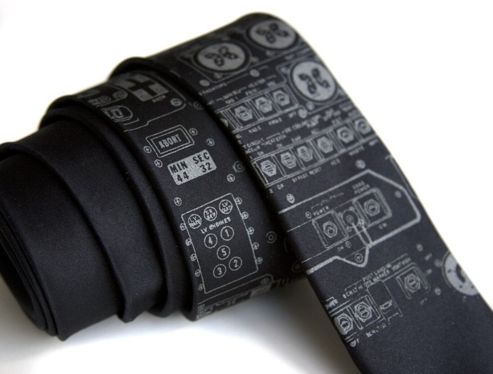 NASA, Skinny Tie. Astronaut, Apollo Program. 50th Anniversary Apollo 11 ...