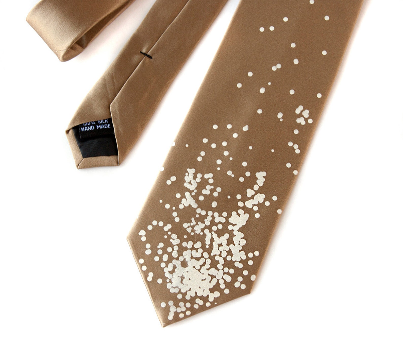 Champagne Bubbles Necktie. "champagne Wishes and Caviar Dreams." 100% ...