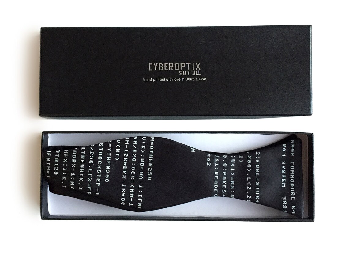 Your Bow Tie in a Gift Box Packaging Upgrade. Black - Etsy