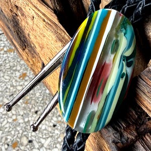 Surfite Bolo Tie, Upcycled California Surfboard Western Tie. West Coast ...