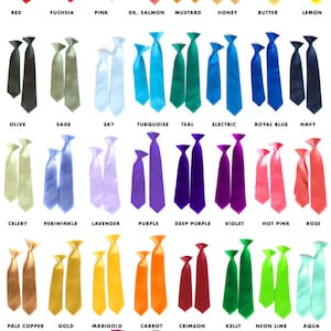 6 Fabric Only Microfiber Necktie Swatch Samples. Color Matching Card ...
