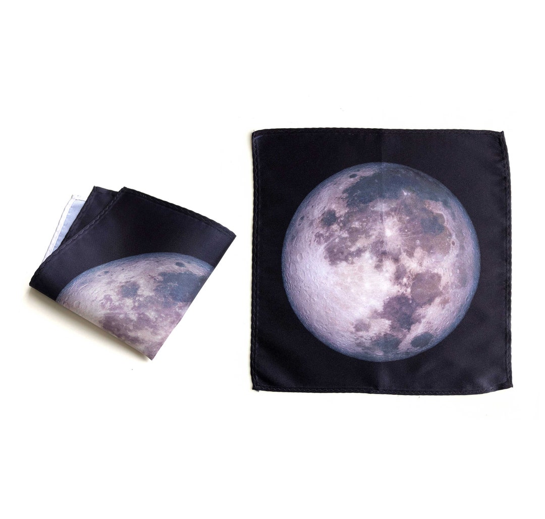 Moon Pocket Square. Night Sky, NASA Pocket Square. Astronaut, Nerd ...