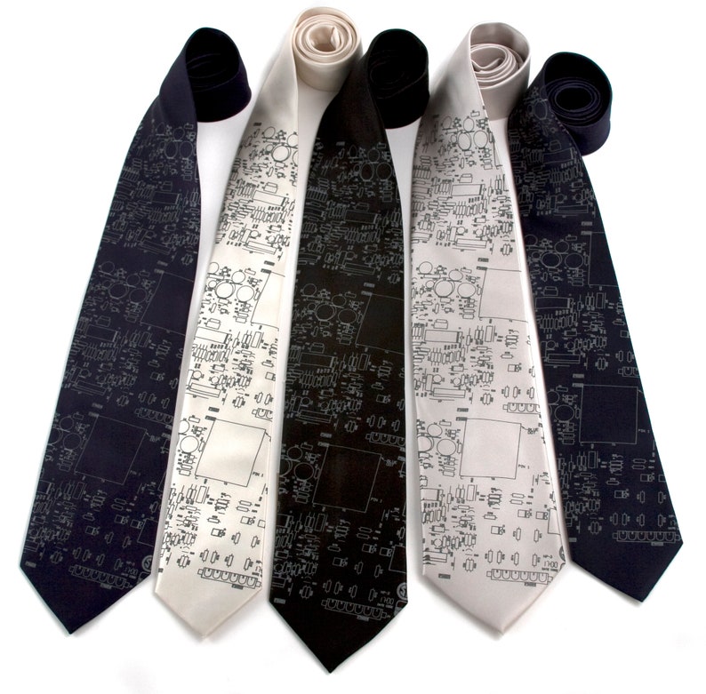 Resistor Necktie, Circuit Board Tie. Science Tie, Computer Science ...