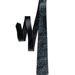 Blockchain Tie, Ethereum, Crypto, Bitcoin Tie. Geometric Pattern Silk ...