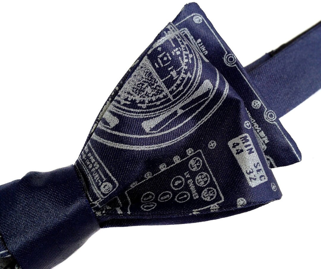 Apollo Cockpit Bow Tie. NASA Declassified Control Panel Mens Self-tie ...