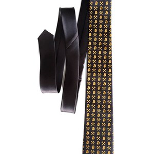 Bitcoin Necktie BTC Crypto Men's Tie Internet Money Cryptocurrency ICO ...