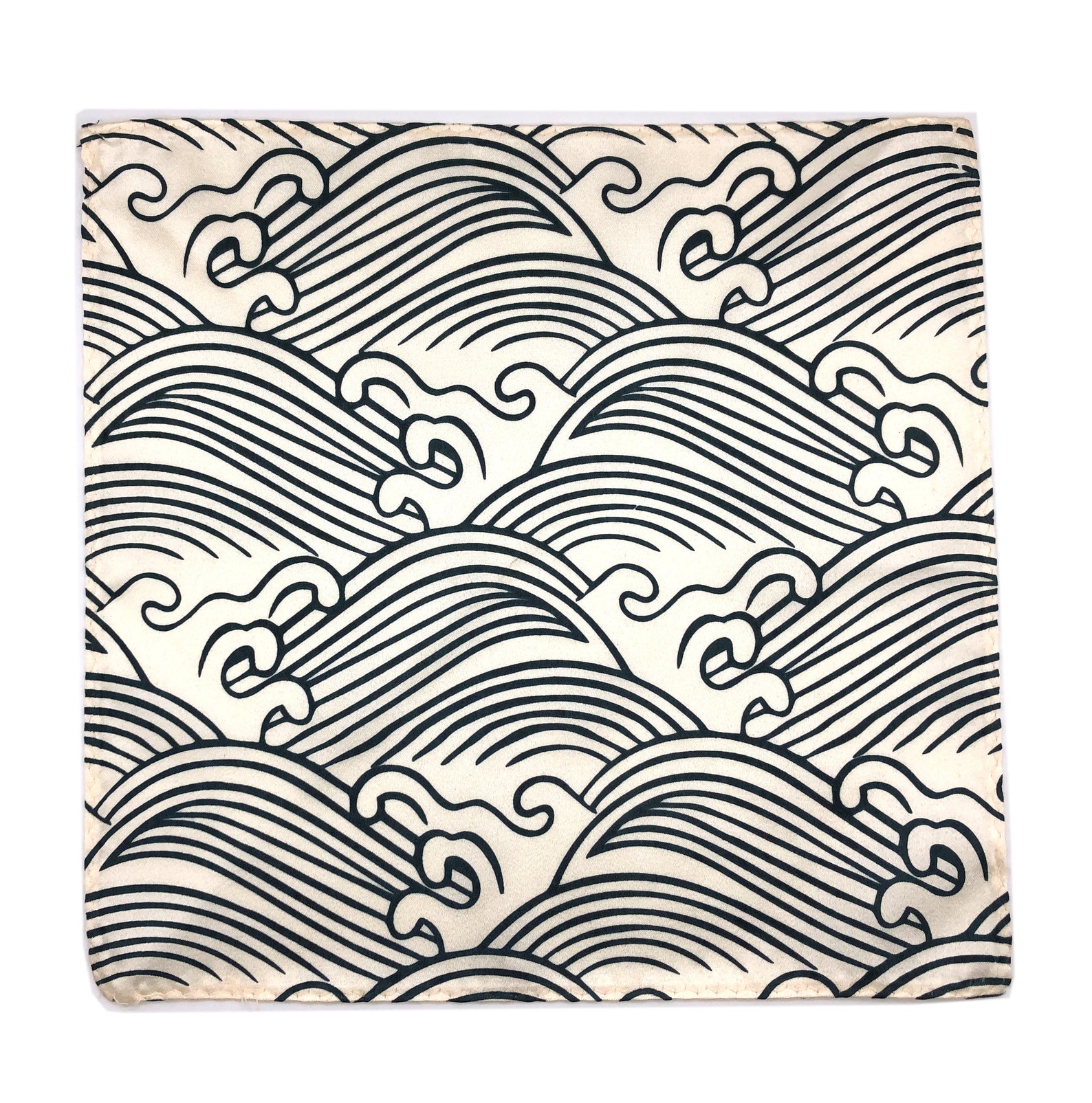 Crashing Waves Pocket Square, Handkerchief. Sea, Beach Wedding ...