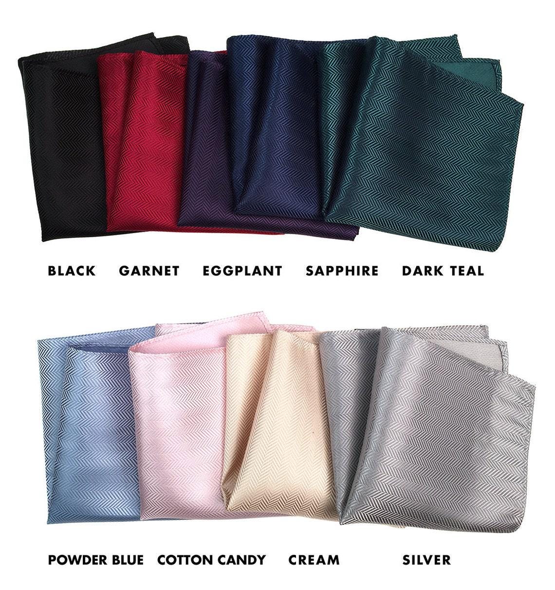 Personalized Men's Pocket Square. Custom Initial Pocket Square ...