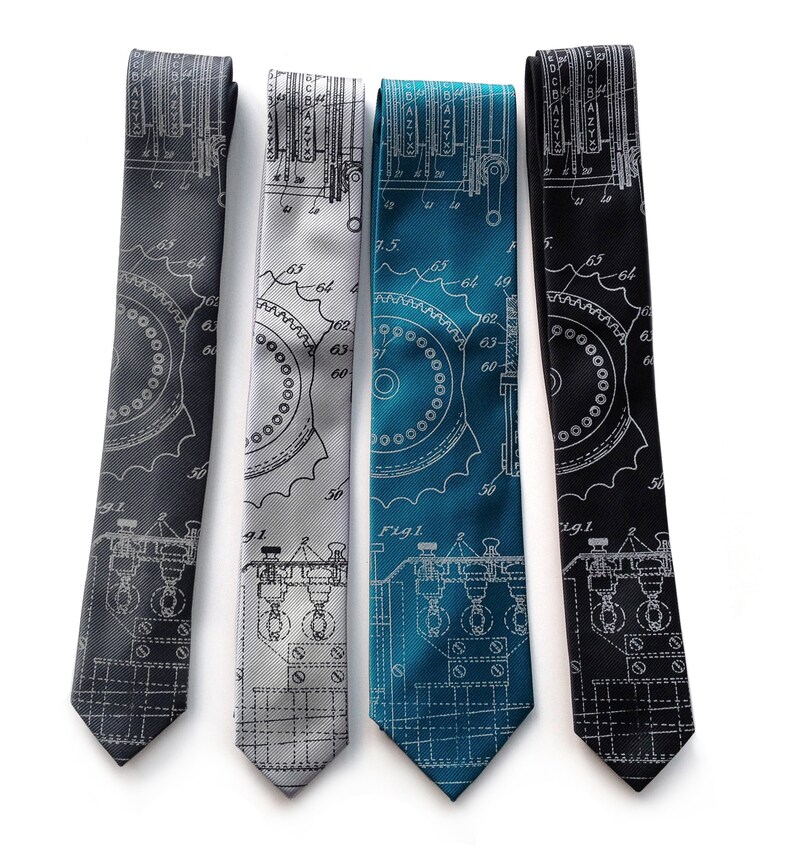 Enigma Machine Computer science crypto geek tie. Men's | Etsy