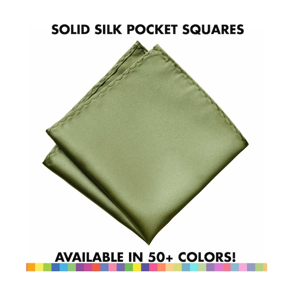 Solid Pocket Squares - Etsy Israel