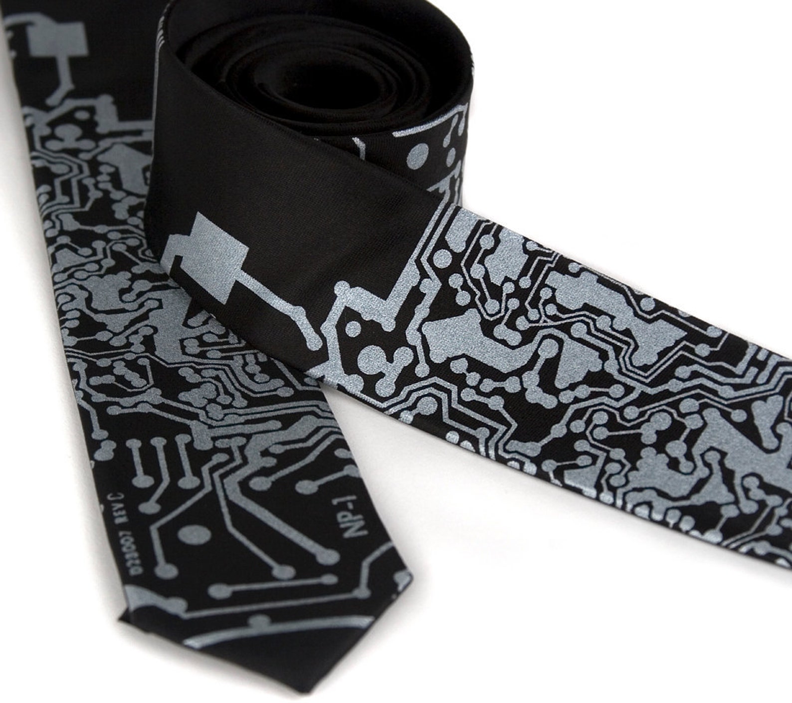 Circuit Board Necktie Short Circuit Tie. Computer Science - Etsy