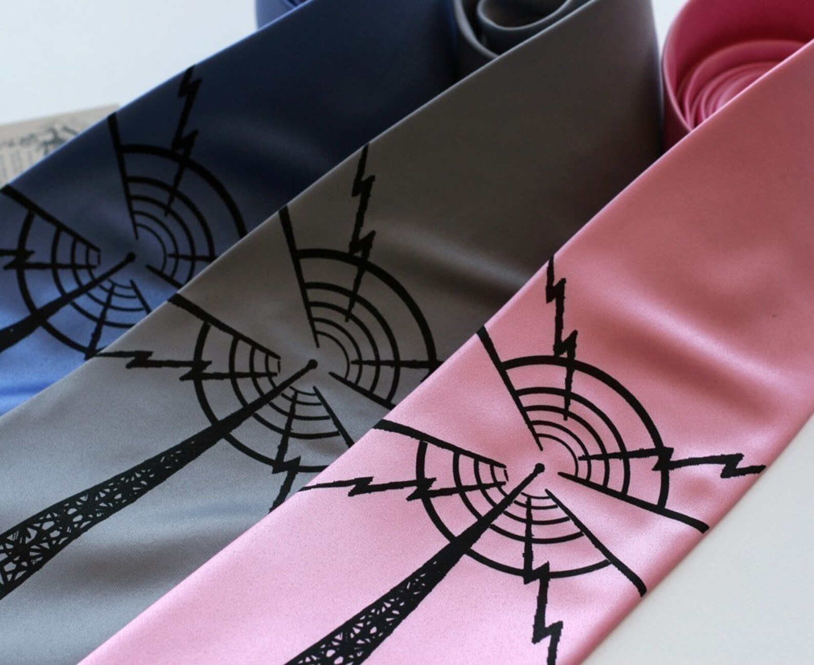 Transmitter Tower Necktie, Amateur Radio, Ham Operator, on Air Signal ...