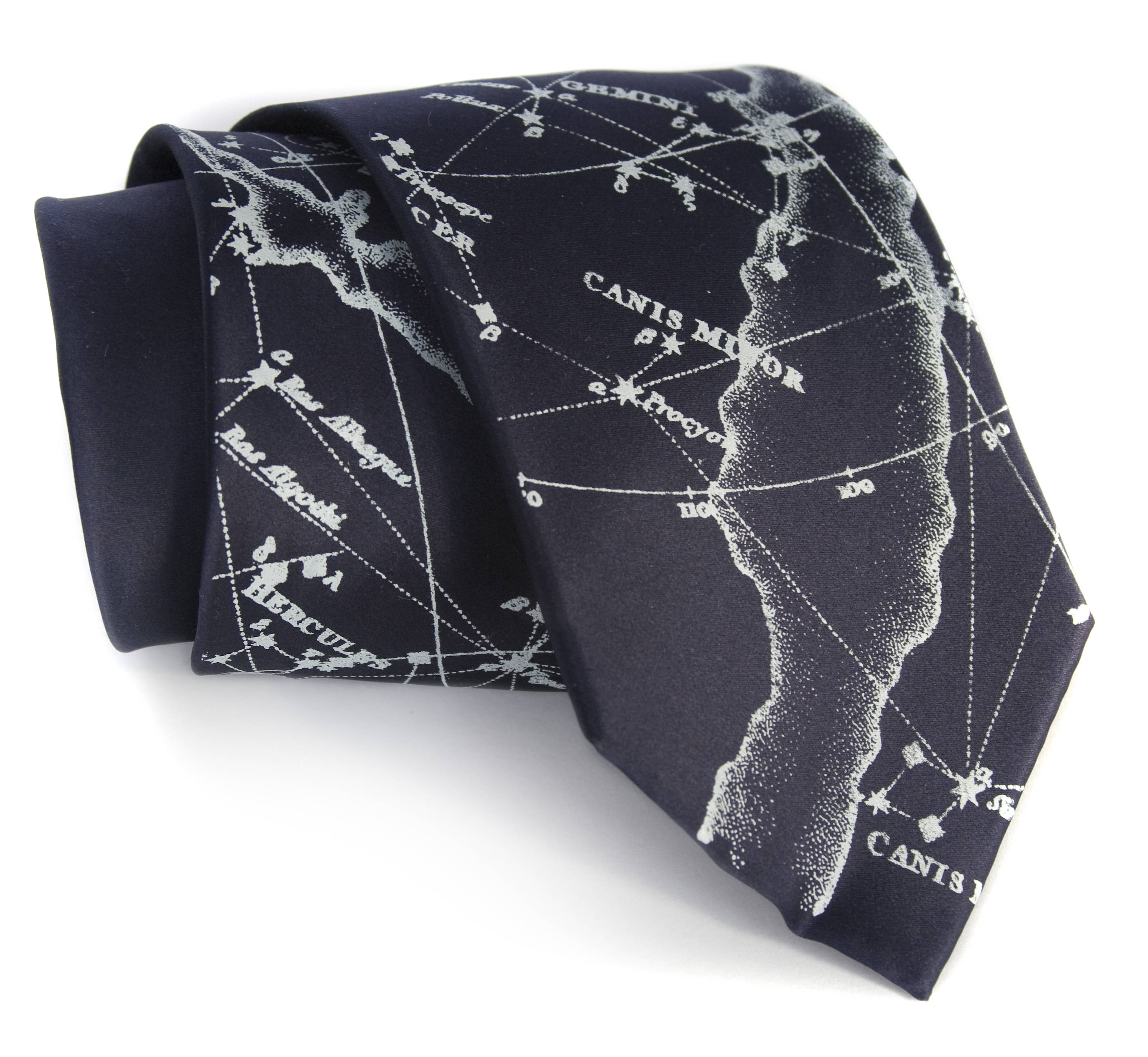 Galaxy Necktie. Night Sky Constellation Print Tie. Men's Celestial ...
