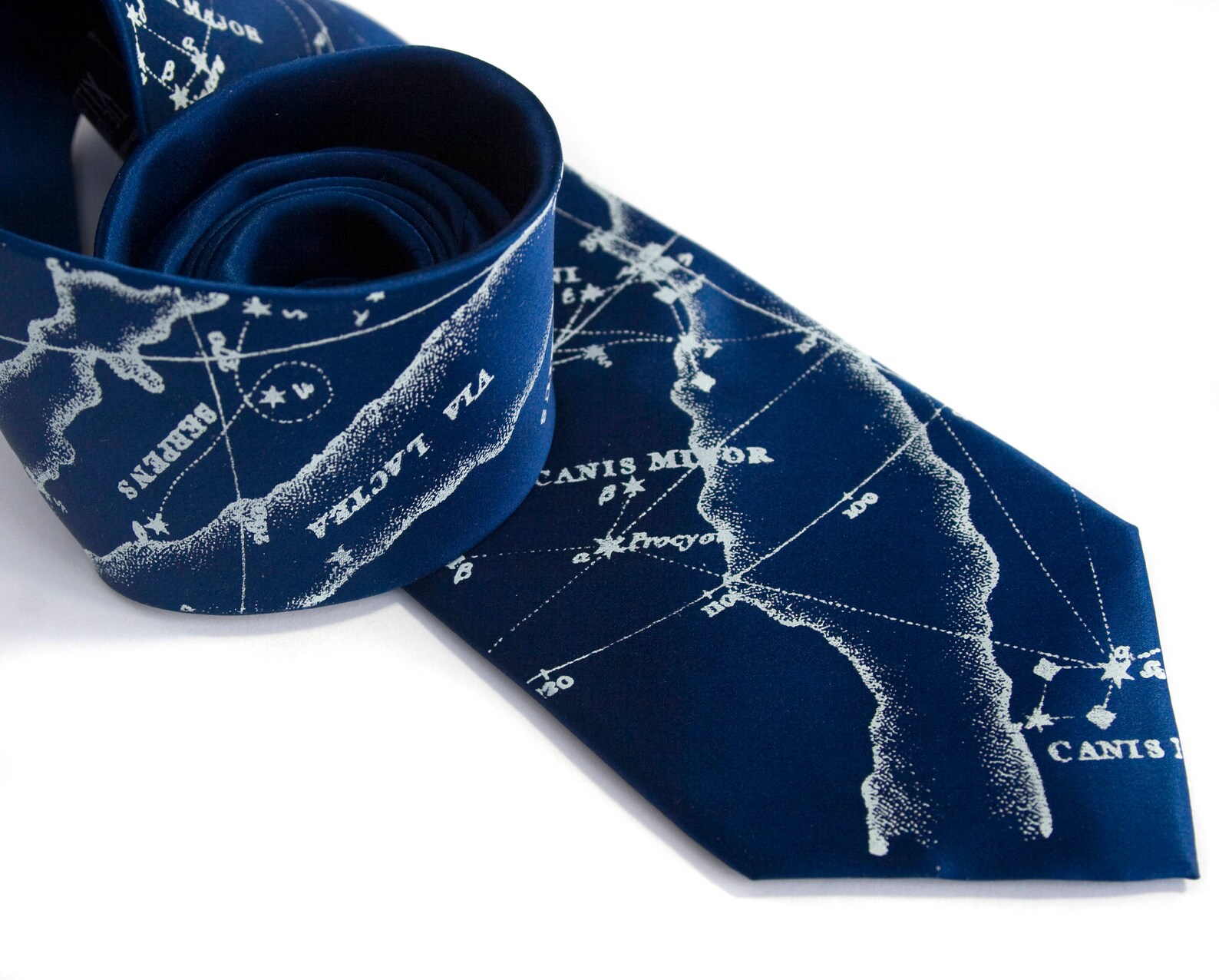 Galaxy Necktie. Night Sky Constellation Print Tie. Men's Celestial ...