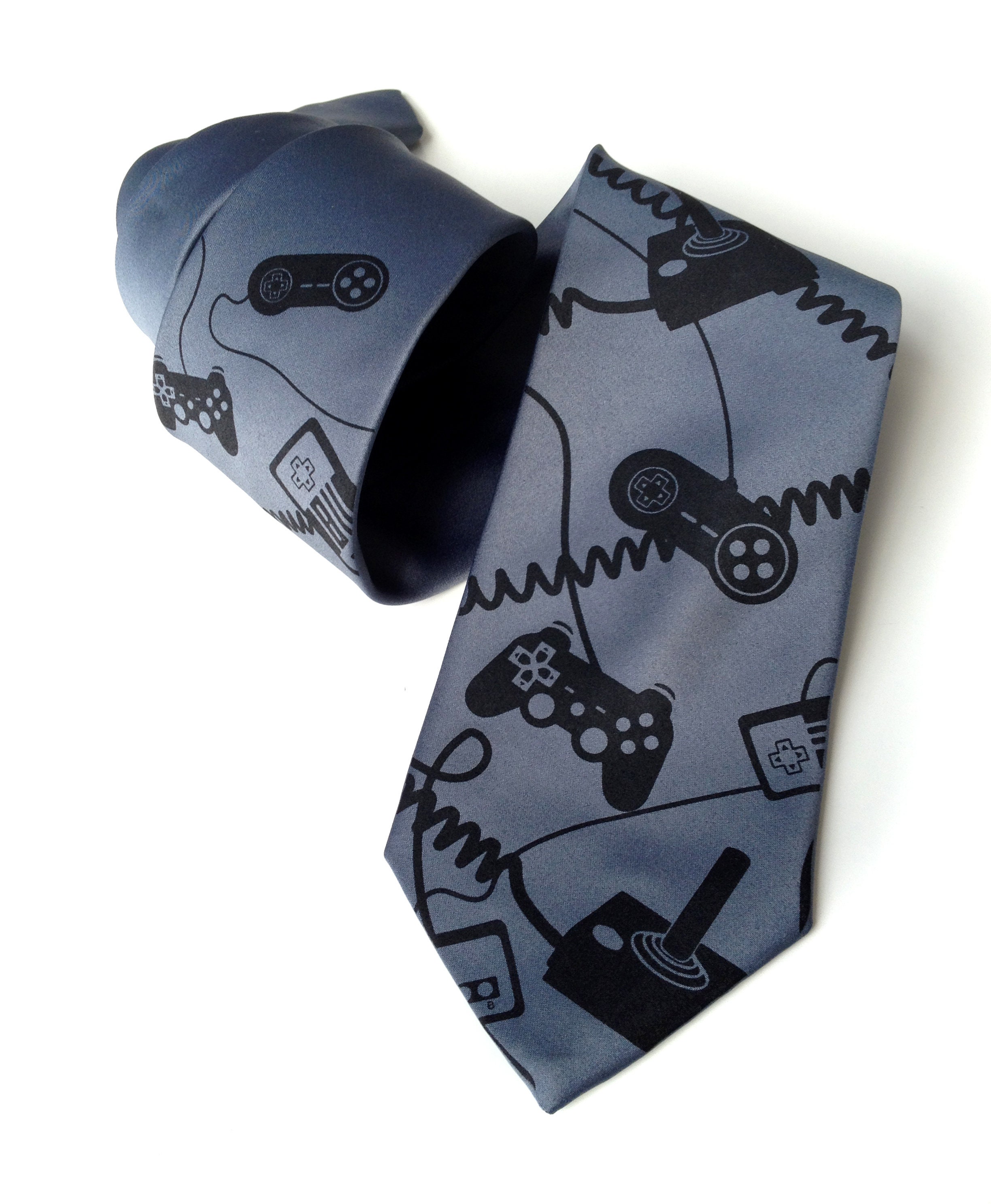 Video Game Controller Necktie. Joystick Necktie. Gamer Gift. - Etsy Canada