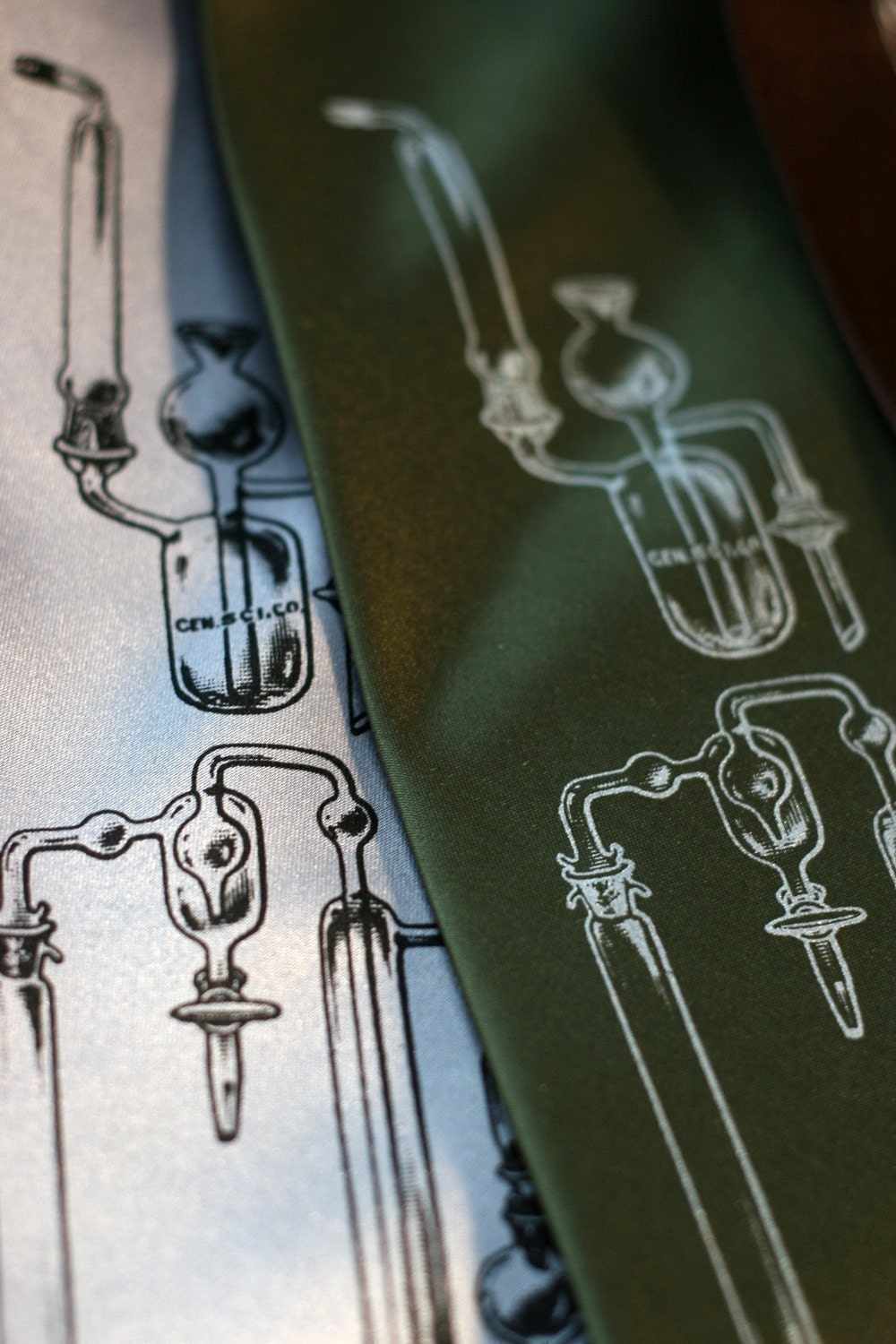 Chemistry Necktie. Science Experiment Silkscreened Tie. Men's Necktie ...