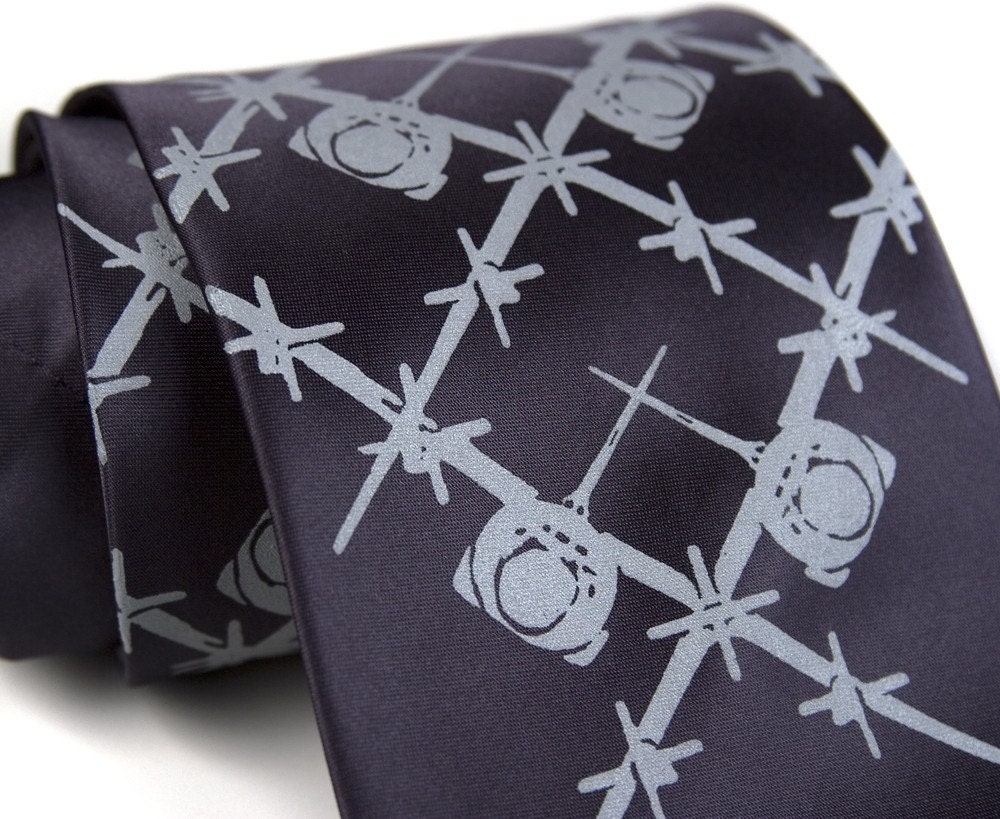 C-130 Necktie. Airplane Tie. "wingman" Silkscreened Necktie. Aviation ...