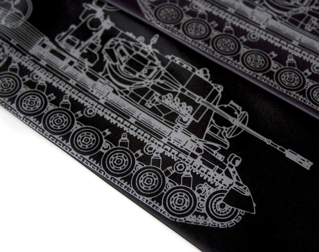 Tank Mens Necktie. Military Tank Print. Gift for Veterans, Military ...
