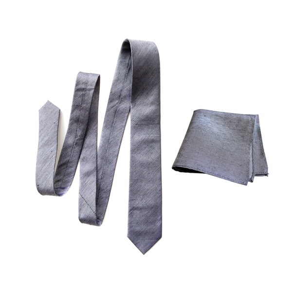 Grey Necktie - Etsy