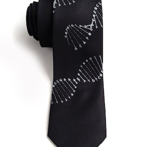 DNA Necktie. DNA Double Helix Human Genome Mens Tie. Molecular ...