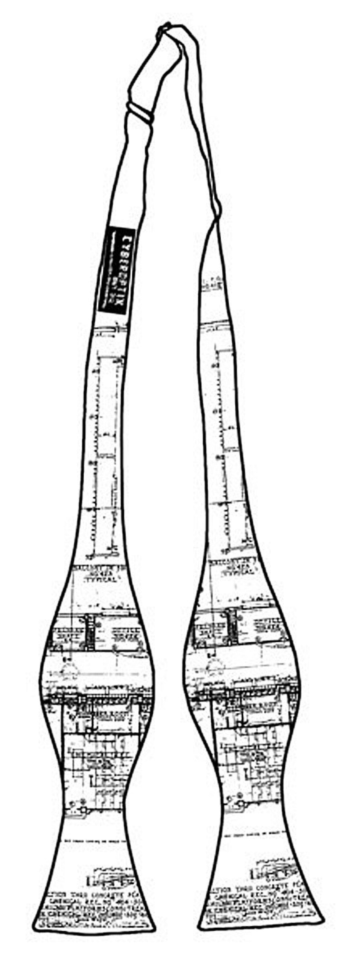 Detroit Blueprint Bow Tie Freestyle. Silkscreened Silver - Etsy