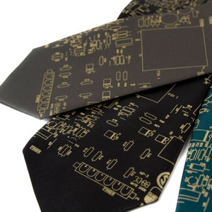 Resistor Necktie, Circuit Board Tie. Science Tie, Computer Science ...