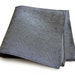 Dark Grey Pocket Square. Charcoal Linen Silk Handkerchief. - Etsy