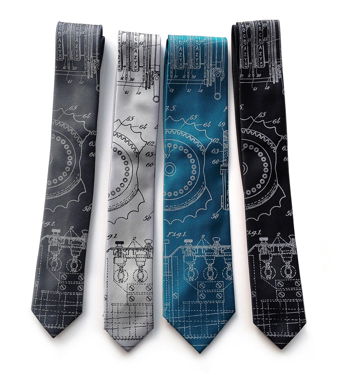 Enigma Machine Necktie. Early Computer Science Tie. | Etsy