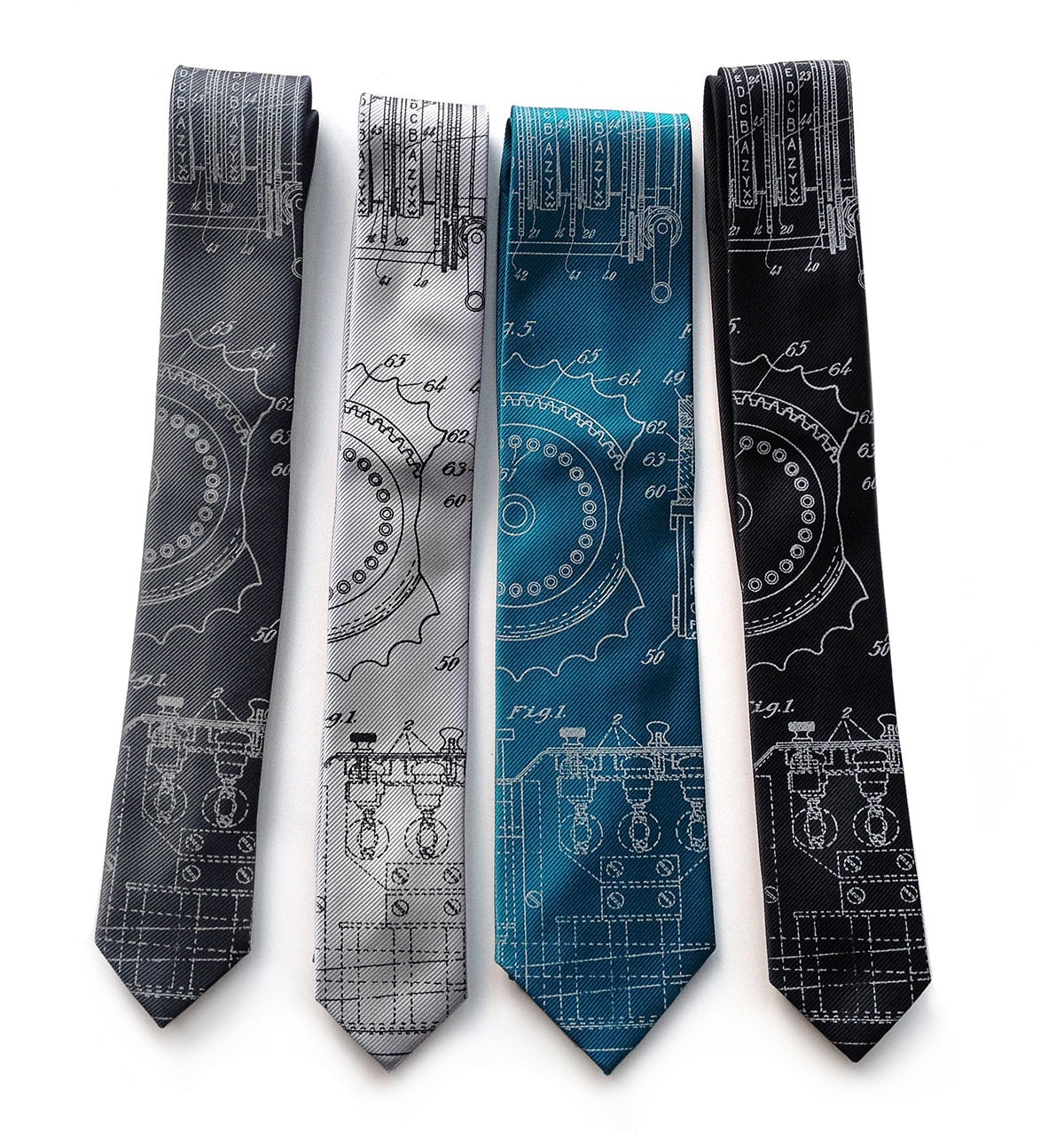 Enigma Machine Necktie. Early Computer Science Tie. - Etsy
