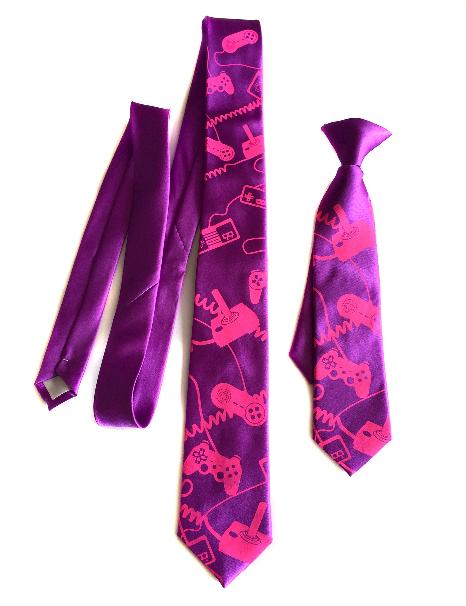 Father & Son Tie Matching Dad Ties. Groom and Ring Bearer | Etsy