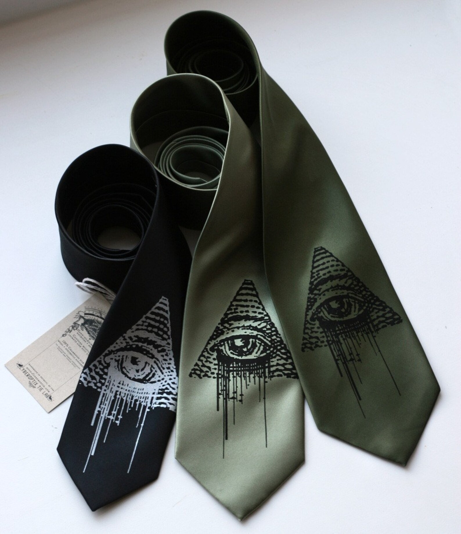 All Seeing Eye Tie. Illuminati, Eye of Providence, New World Order ...