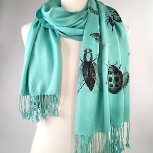 Insect Scarf, Bugs Entomology Pashmina. Science Teacher Gift ...