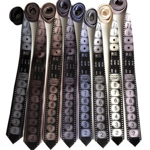 Movie Necktie. Academy Film Leader Tie. Actor, Producer, Film Student ...
