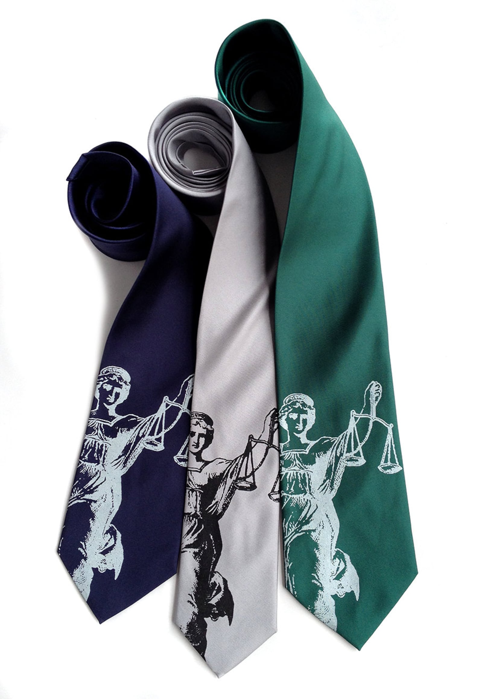 Scales of Justice Necktie. Law Office Gift, Court Tie. Lawyer Gift ...