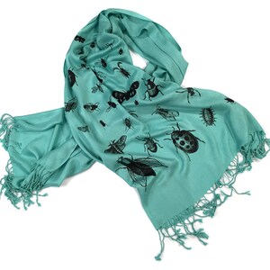 Insect Scarf, Bugs Entomology Pashmina. Science Teacher Gift ...