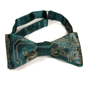 Circuit Board Bow Tie. Circuit Board Print Men's Bow Tie. Computer ...