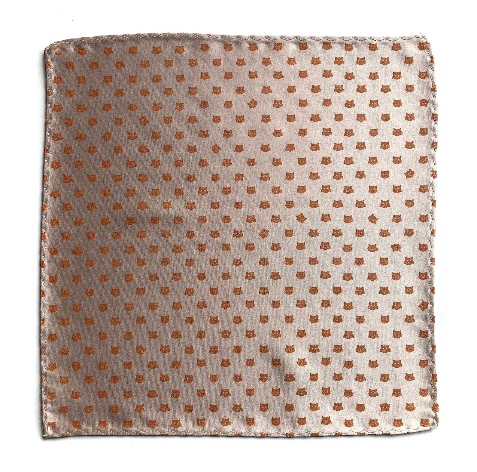 Cat Face Pocket Square. Tiny Cat Polka Dot Mens Hanky. Cat - Etsy