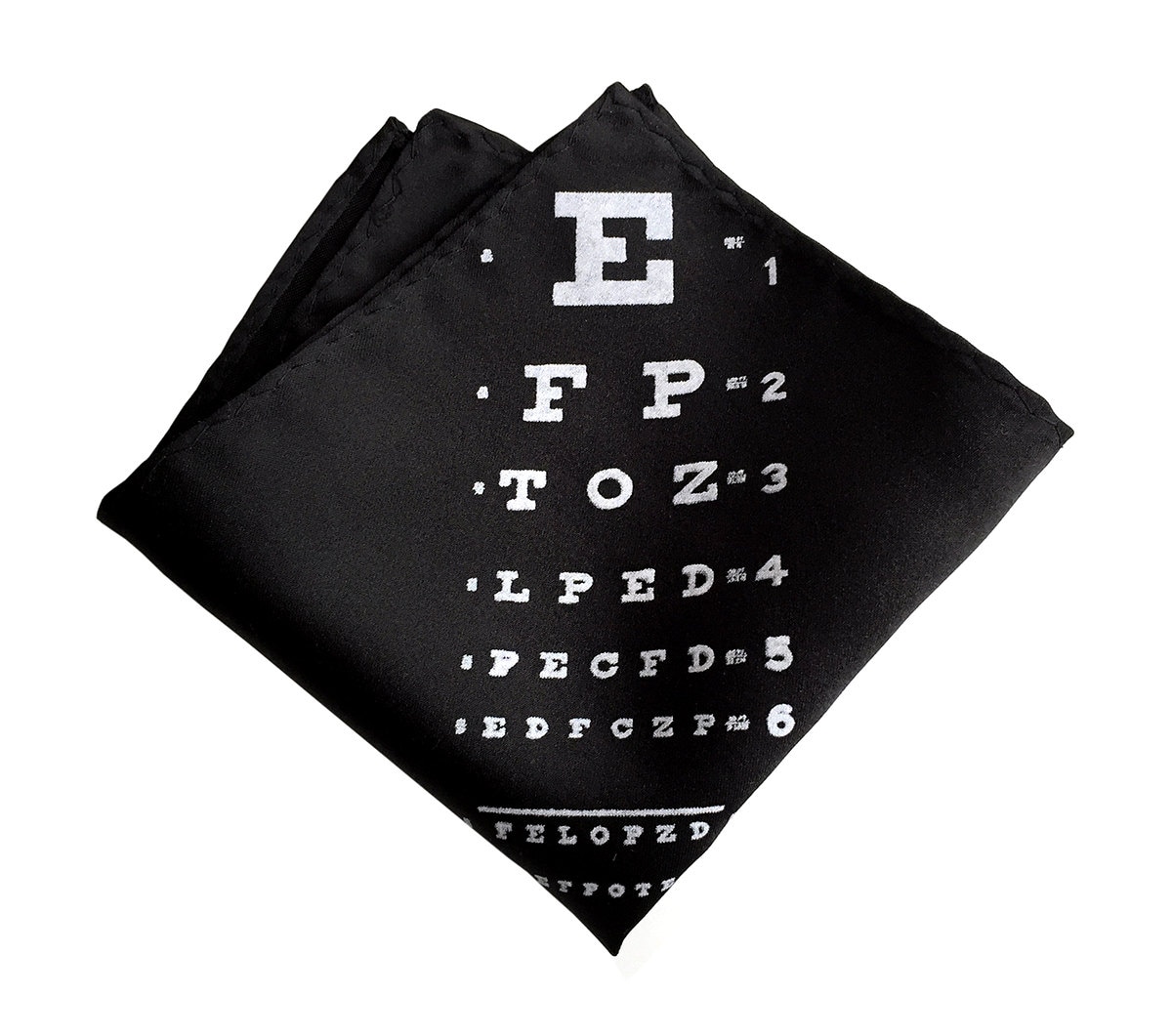 Eye Doctor Gift. Gift for Optometrist. Eye Chart Pocket Square ...